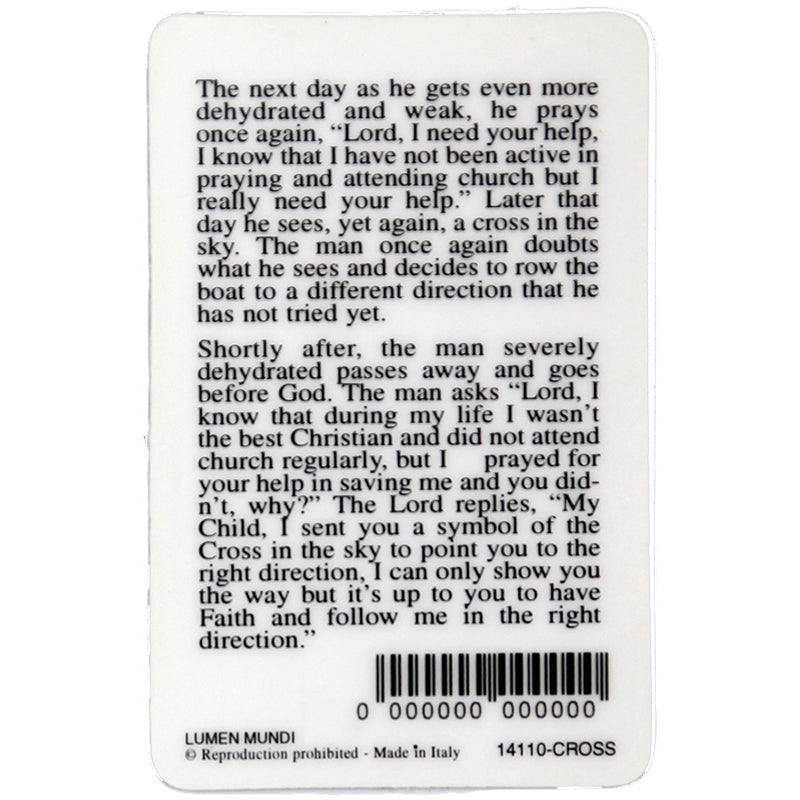 Cross in the Sky Prayer Cards – Lumen Mundi
